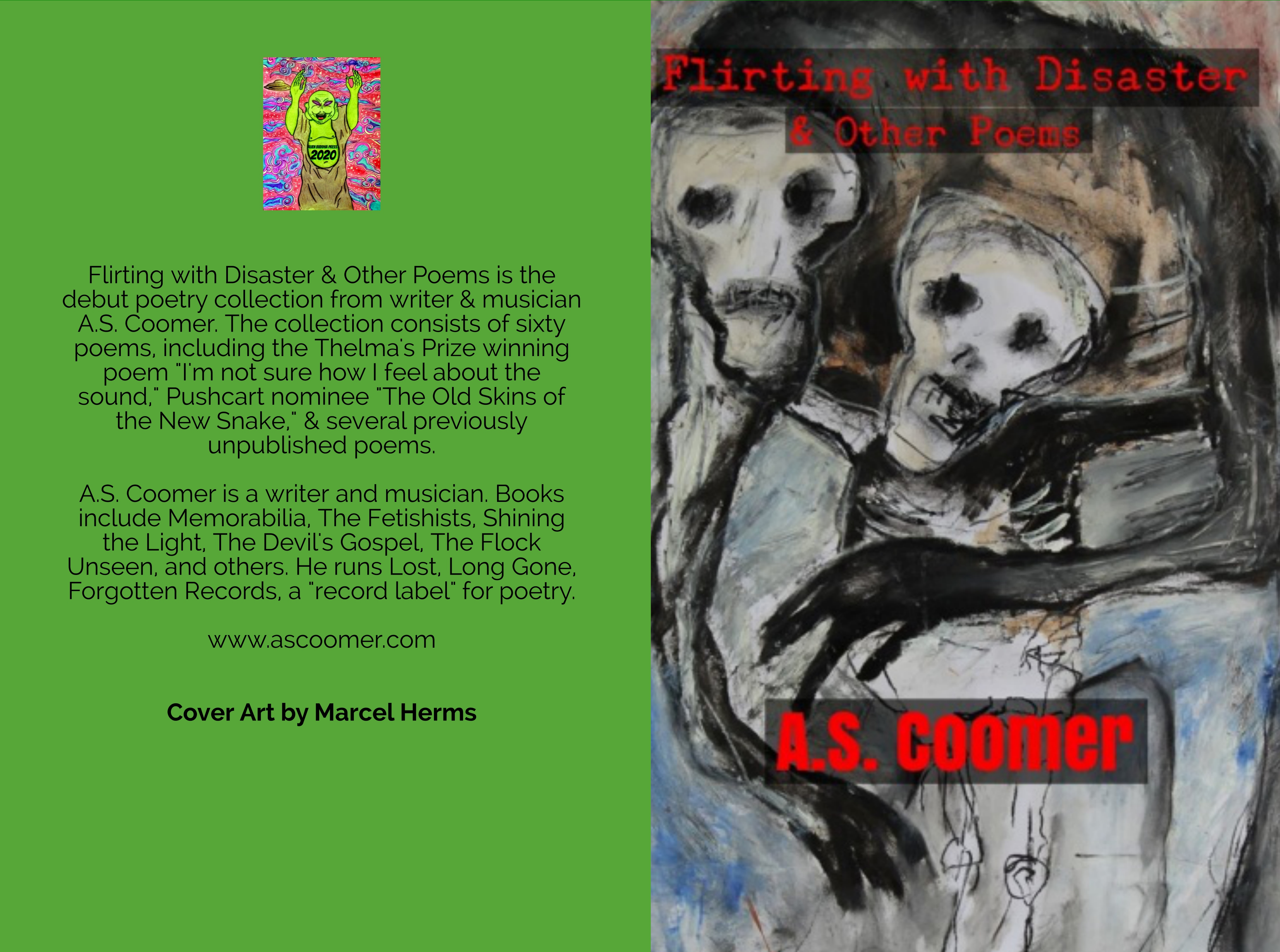Flirting with Disaster & Other Poems Now Available on Amazon – A.S. Coomer