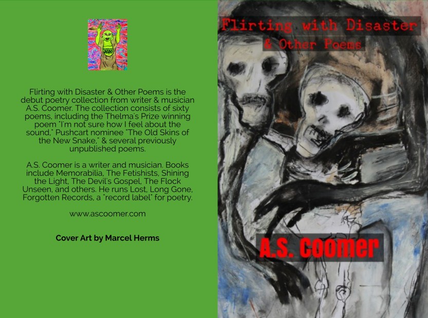 Flirting with Disaster & Other Poems Now Available on Amazon – A.S. Coomer
